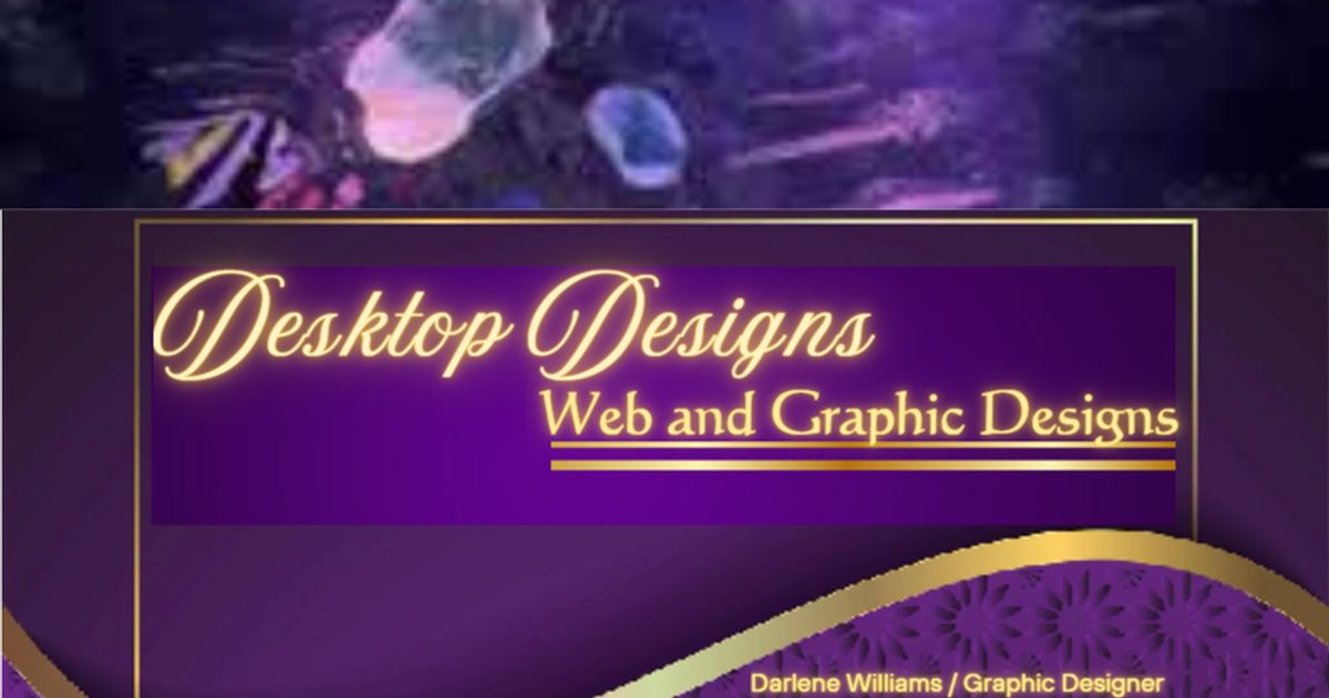 Desktop Designs Web and Graphic Designs